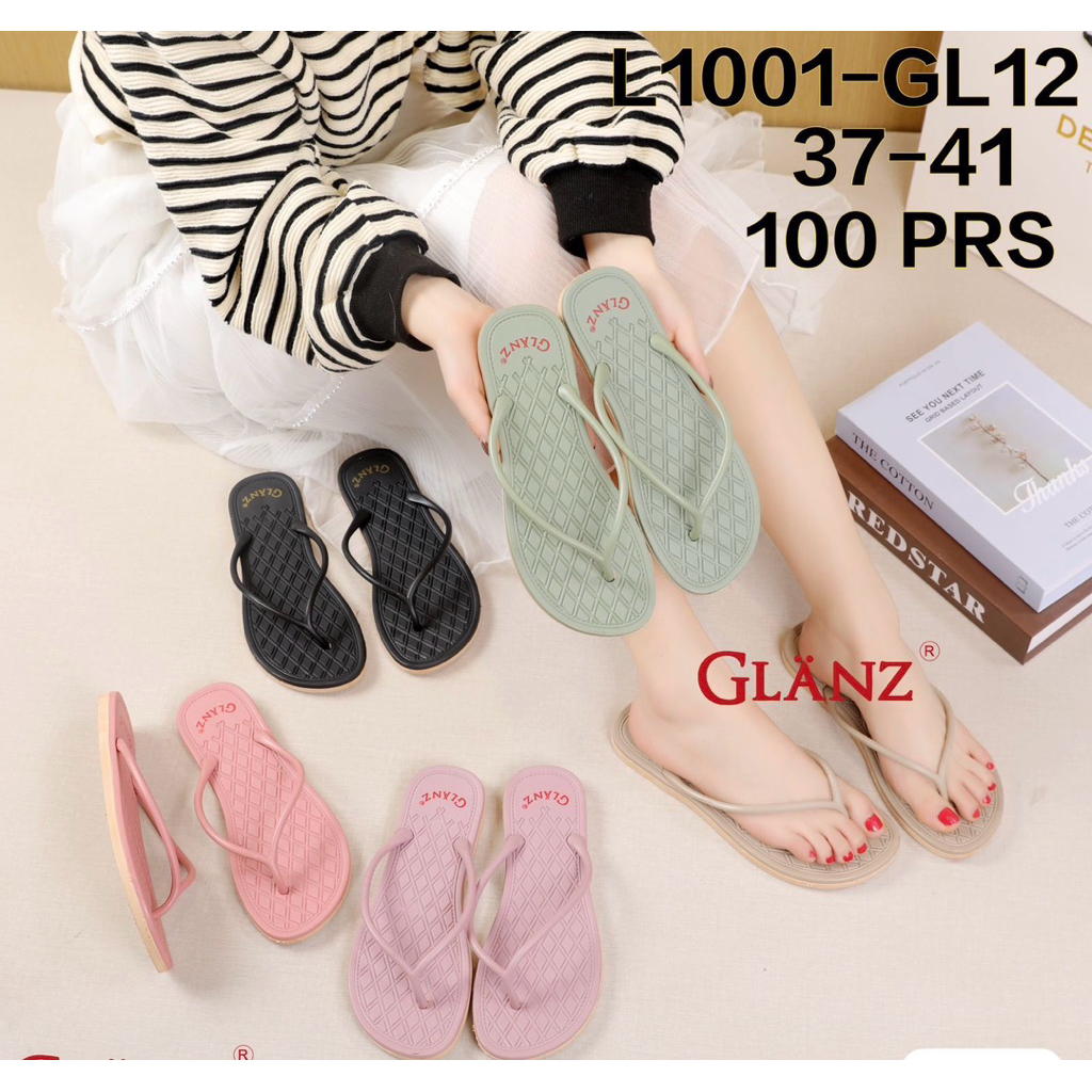 Glanz Adult Flip Flops | Shopee Philippines