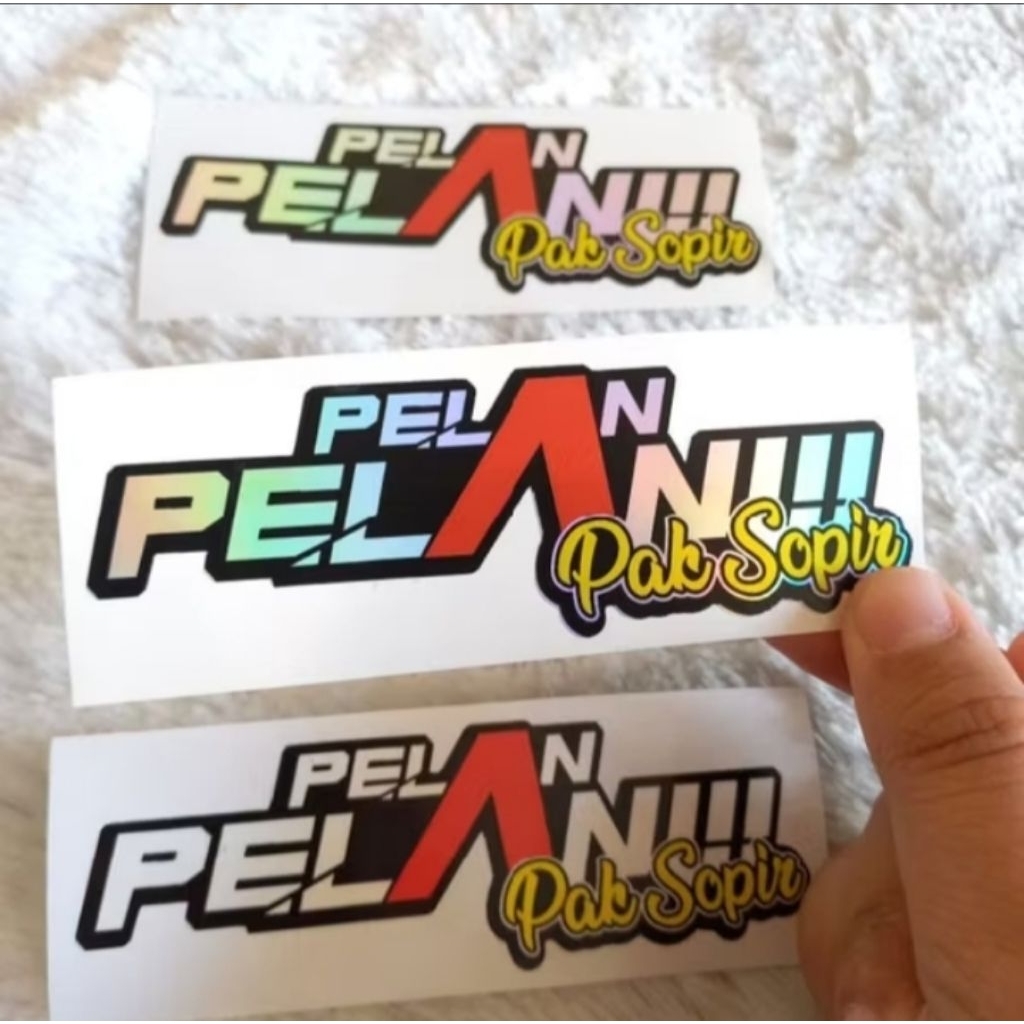Slow Cutting Sticker - Slow Pak Driver | Shopee Philippines