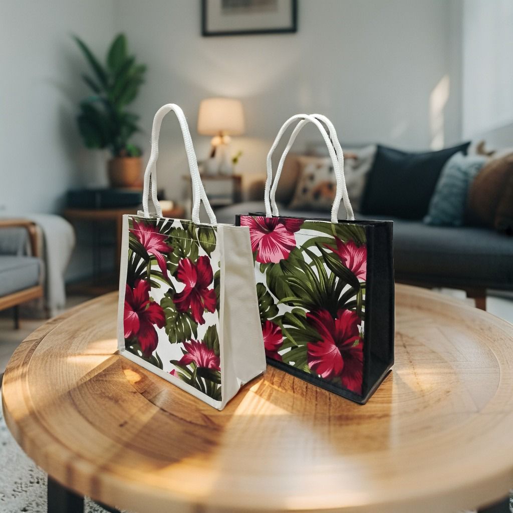 LINK custom mini tote bag with wick rope | Shopee Philippines