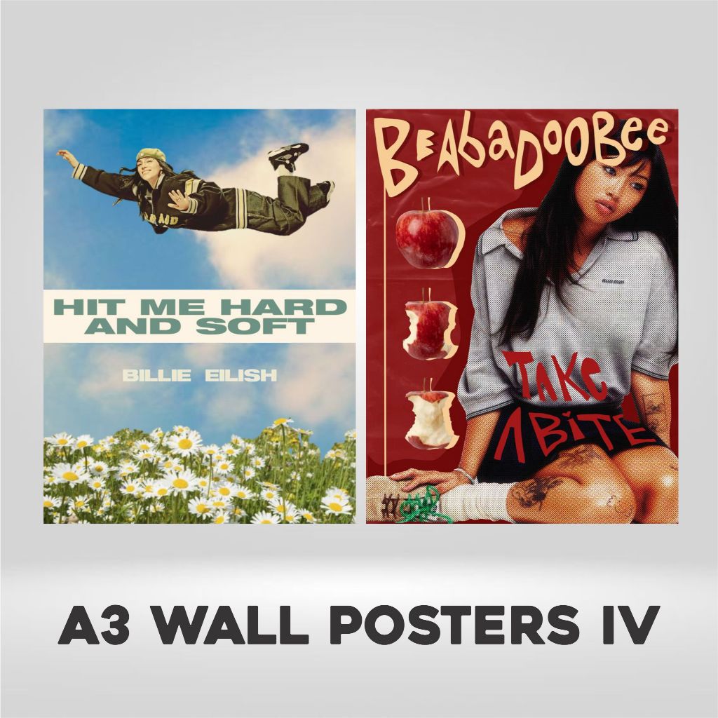 Poster Size A3 Aesthetic Kool Wall Posters IV | Shopee Philippines