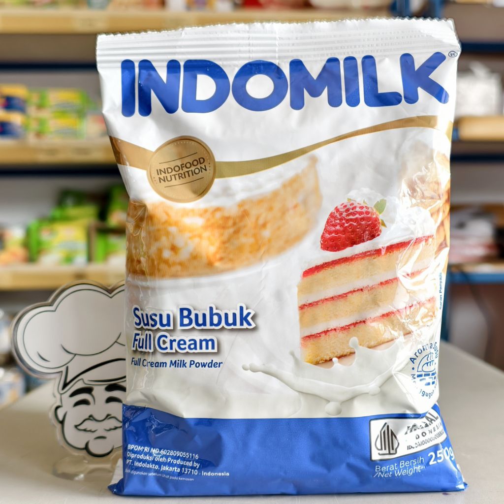 Indomilk Powdered Milk 250g Indomilk Full Cream Powdered Milk Indomilk ...