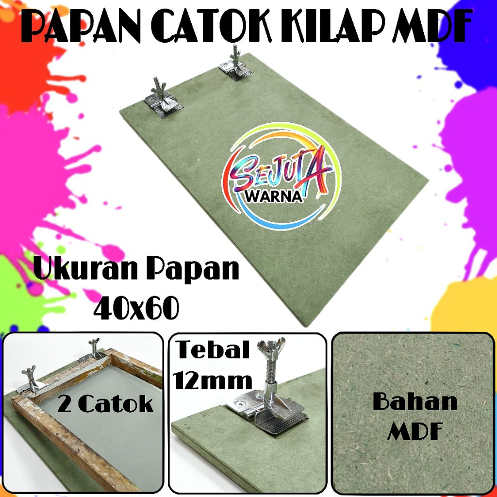 HMR CLAMP BOARD SCREEN PRINTING BOARD 40X60 | Shopee Philippines