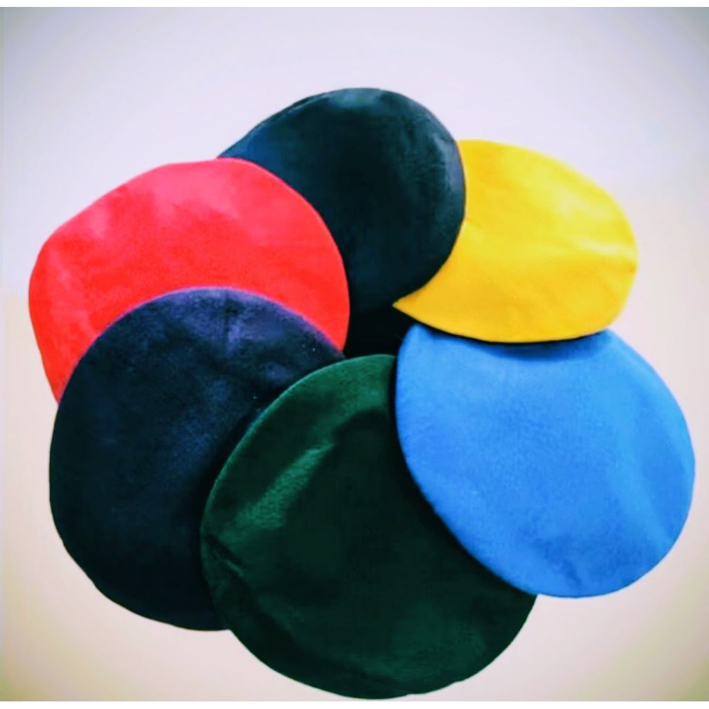 COLORED BERETS MADE OF FLANNEL MATERIAL, SCOUT/S, PASKIBRA/S, THICK ...