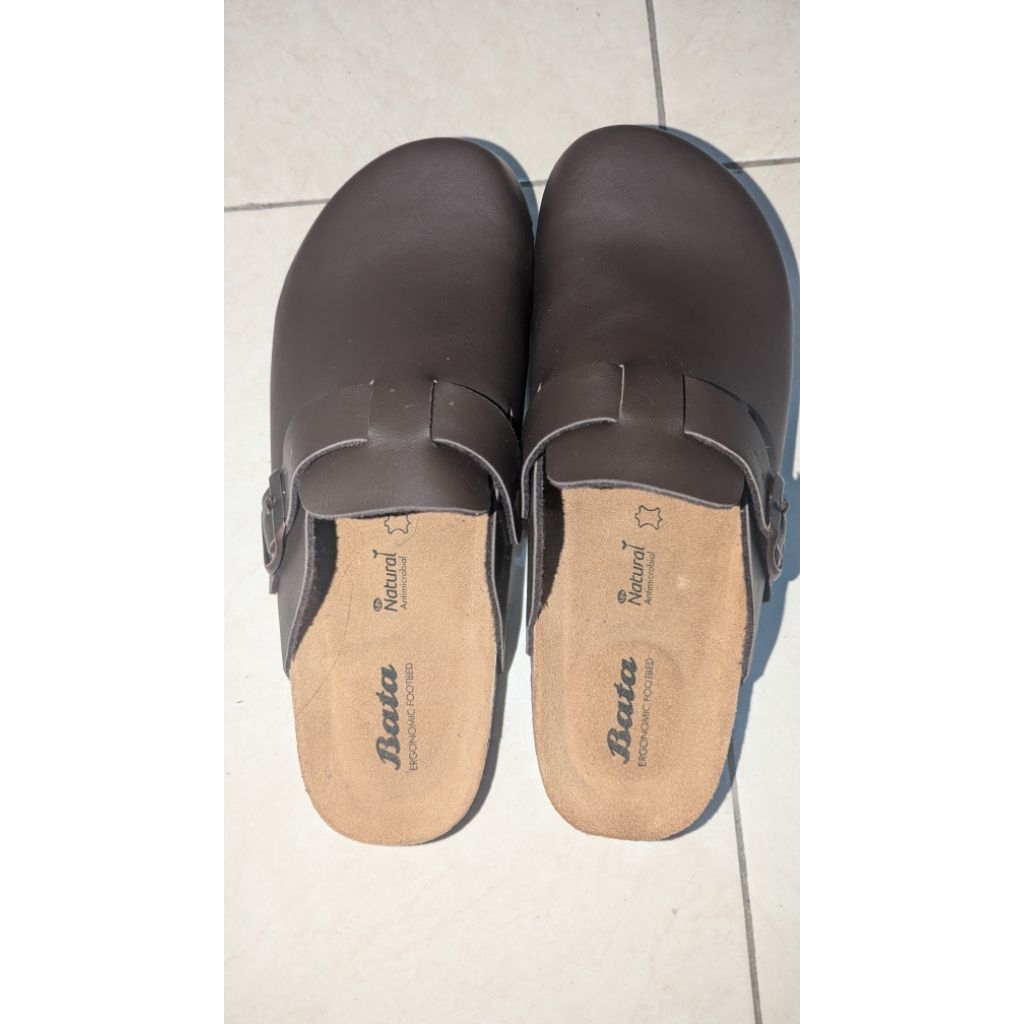 Bata Benjamin Clogs Dark Brown | Shopee Philippines