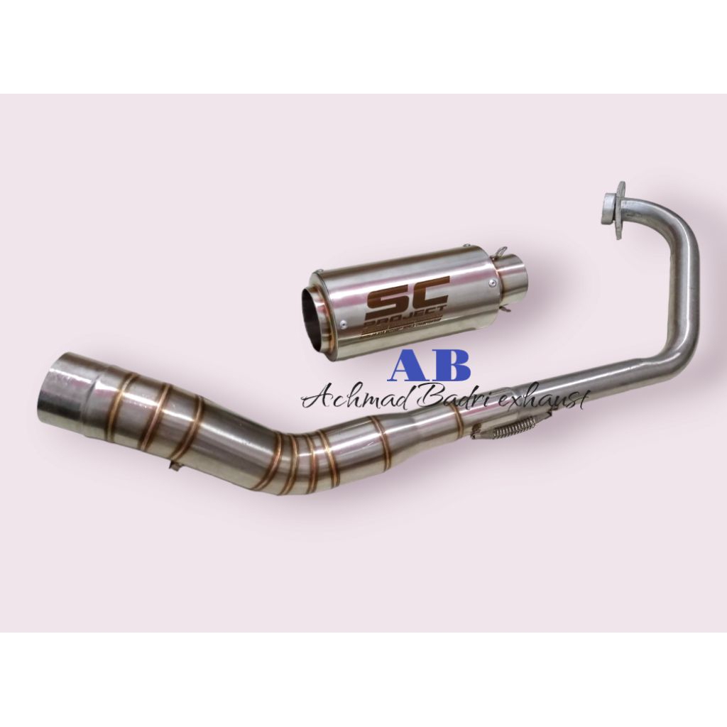 Exhaust Pulsar 200NS EKZOS Pulsar 200 ns Muffler bajaj Pulsar 200NS ...