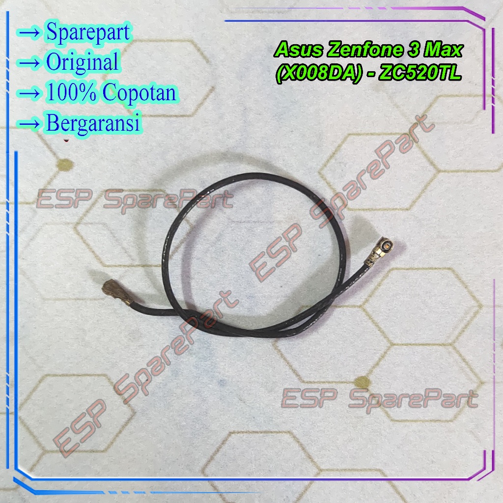 Asus Zenfone 3 Max Antenna Cable (X008DA) Signal Connector Removed ...