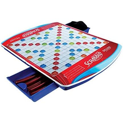 Hasbro Gaming Scrabble deluxe Edition Board Game, (Amazon Exclusive ...