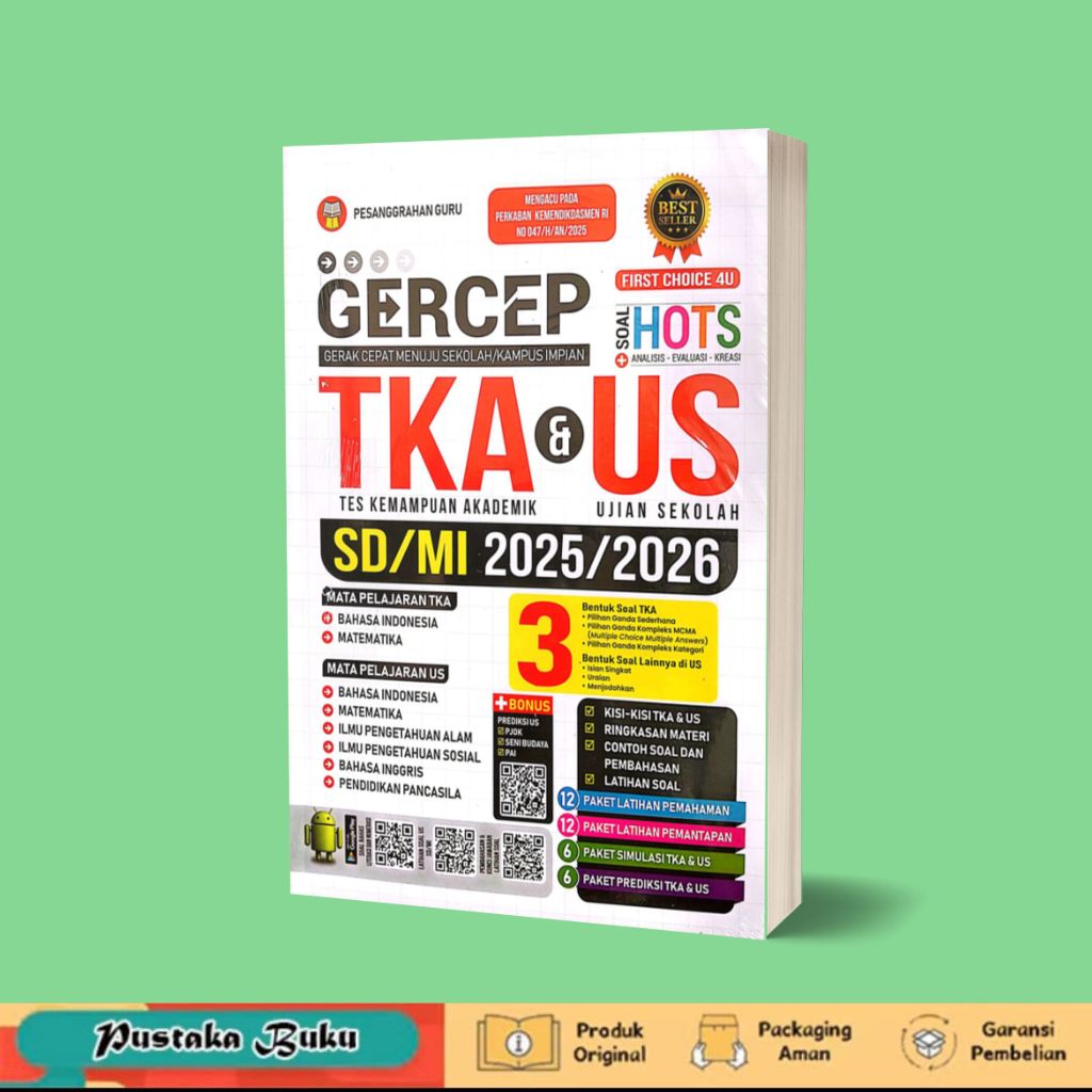 Gercep Book Facing TKA and US (School Study) Elementary School/MI 2025/ ...