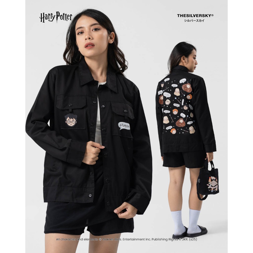 Thesilversky Harry Potter and Friends Pattern Jacket Premium Drill ...