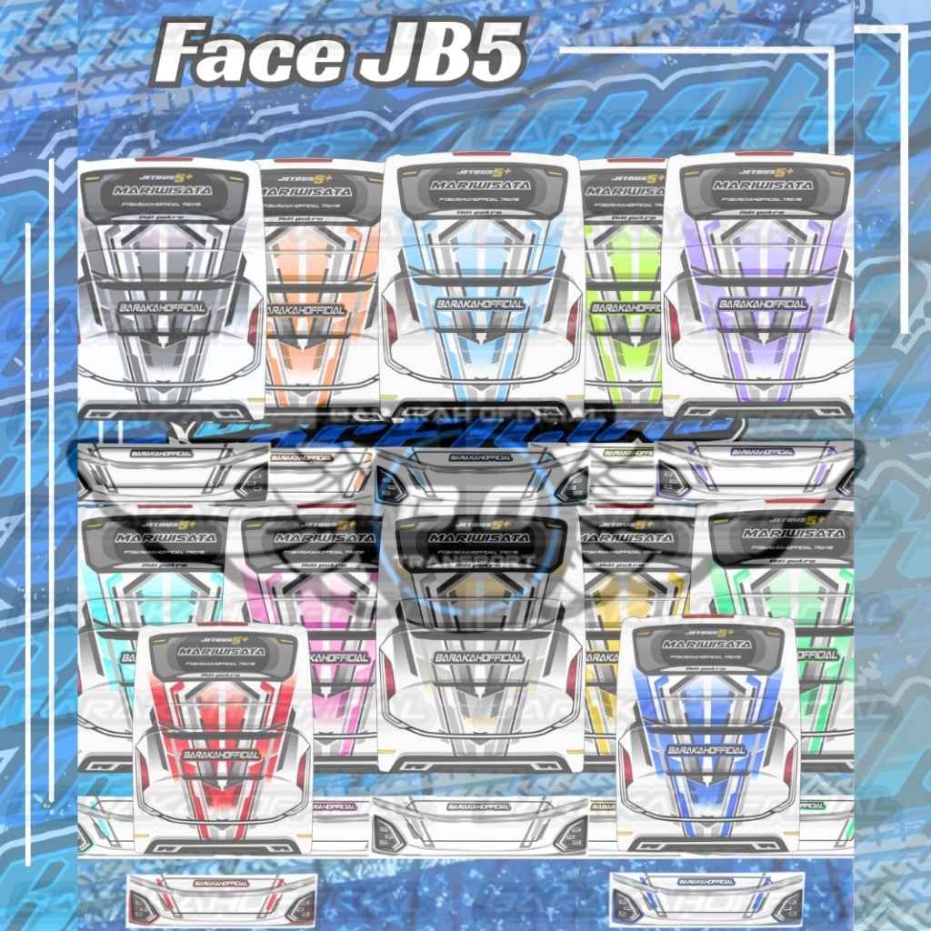 JB5 Barakahofficial Face Sticker | Shopee Philippines