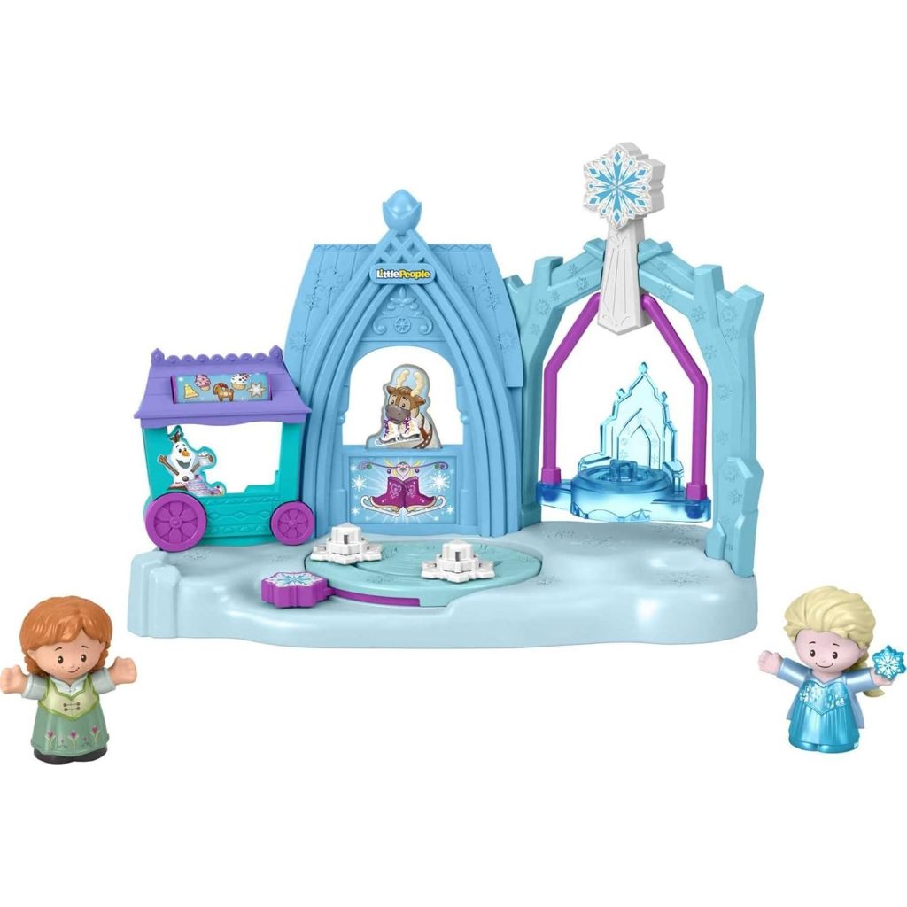 Little People Toddler Toy Disney Frozen Arendelle Winter Wonderland ...