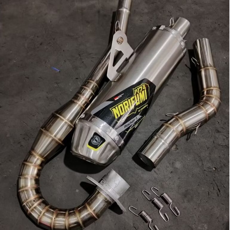 Racing exhaust DTM 150, DTM200, DMX R150, crf 150l, crf230, xr200,xr ...