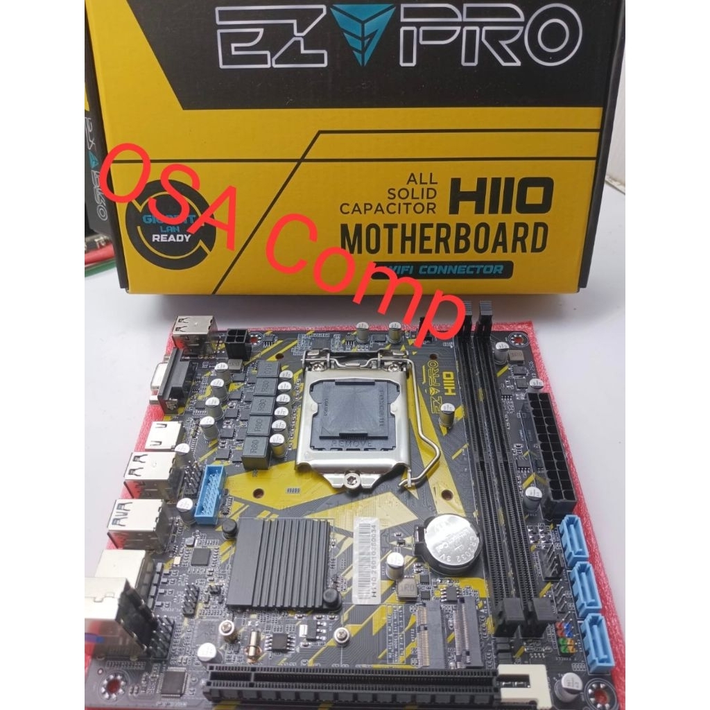 EZPRO H110 LGA 1151 NVME Motherboard | Shopee Philippines