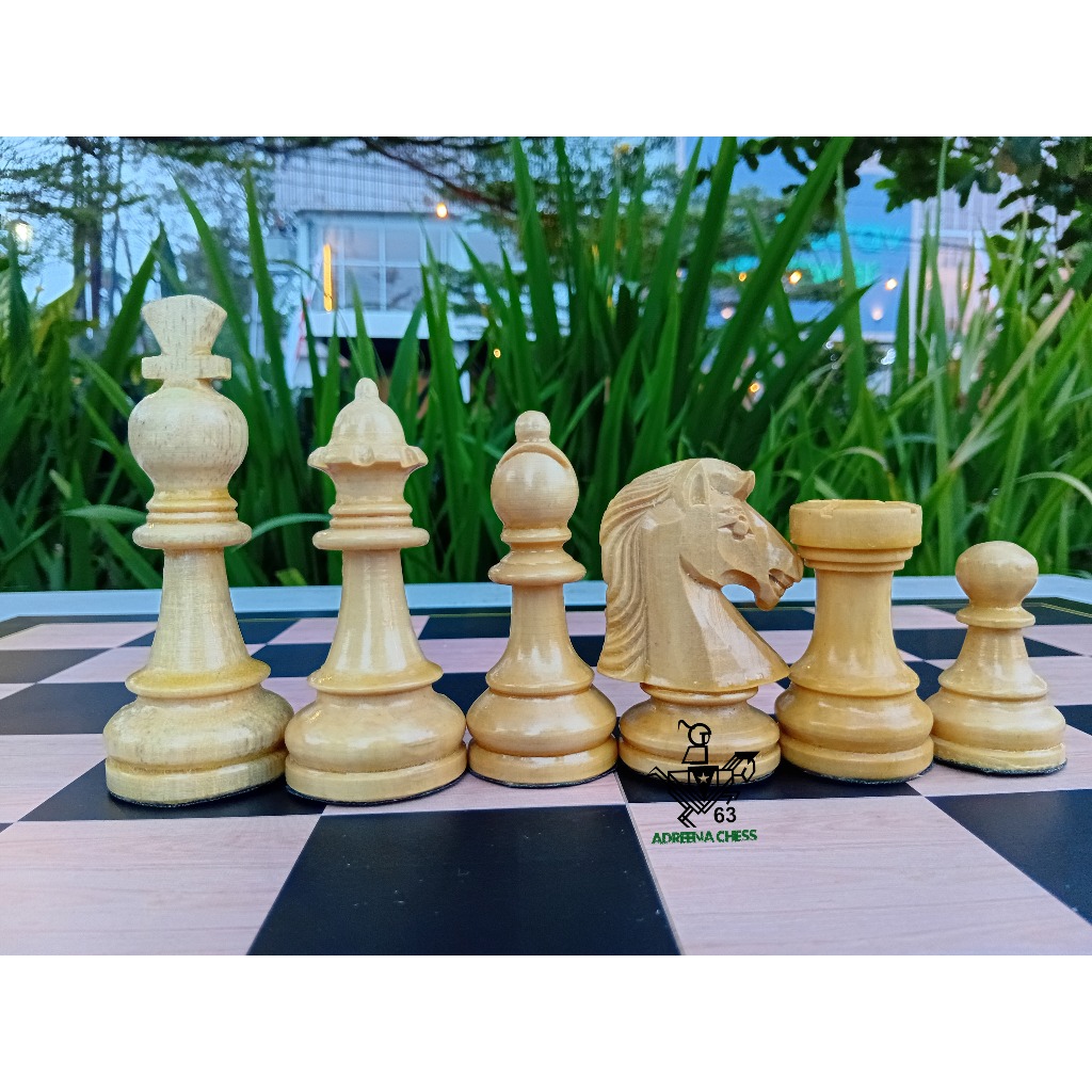 PERCASI Standard Dreadlock Horse Model Wooden Chess Pieces Mentaos ...