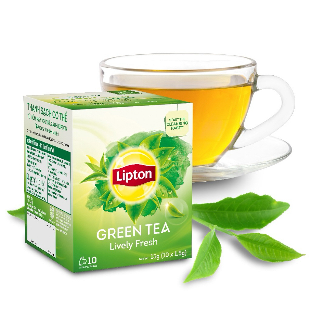 Lipton Fresh Green Tea Bags / Sachet 10s | Shopee Philippines