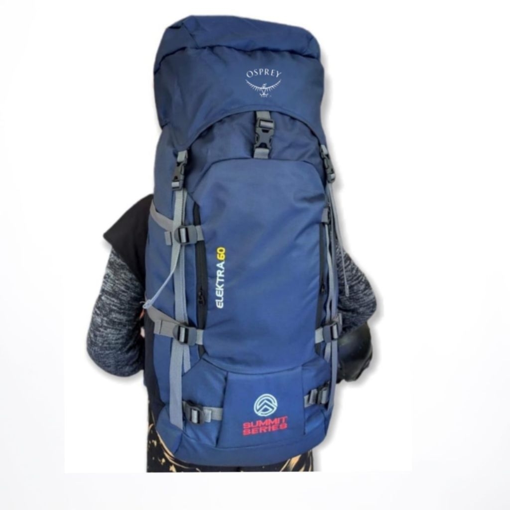 Osprey Mountain Backpack Navy Color 60 Liters Thick Foam Frame and ...