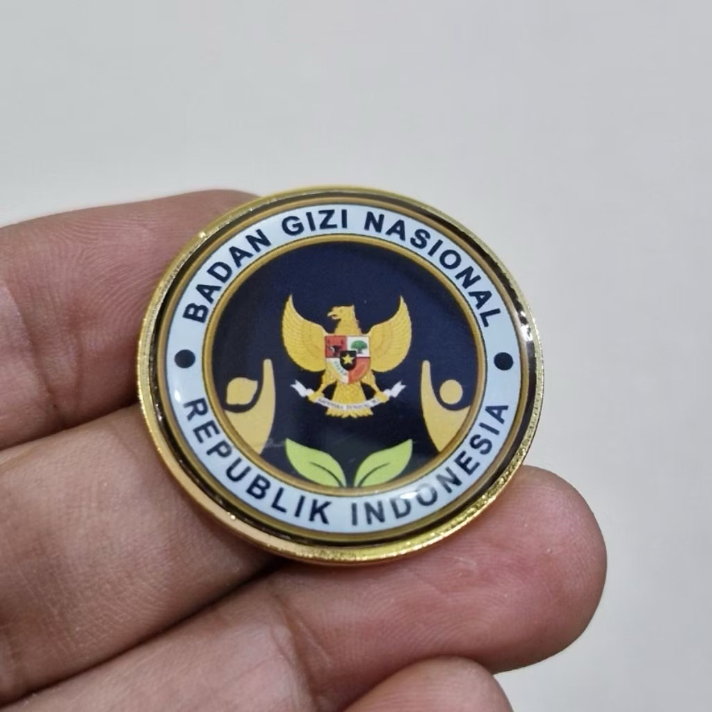 Indonesian National Nutrition Body Logo Chest PIN | Official ...