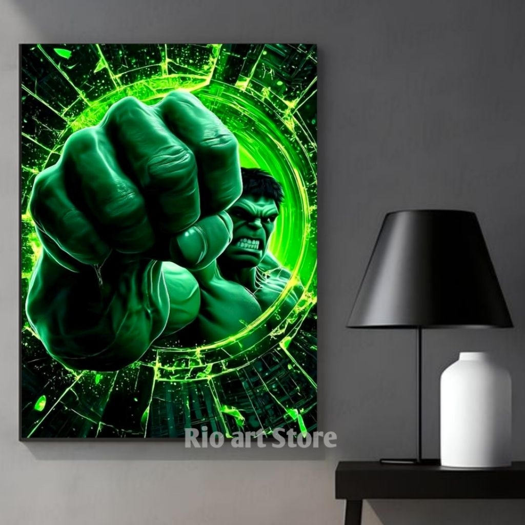 Marvel hulk superhero poster wall decoration for wall decor or wall ...