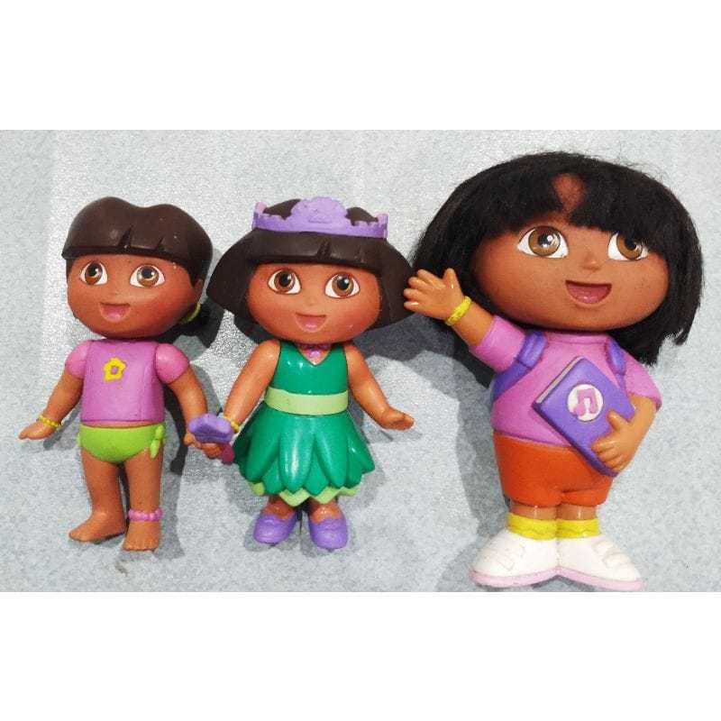 Dora The Explorer Action Figure Set of 3 | Shopee Philippines