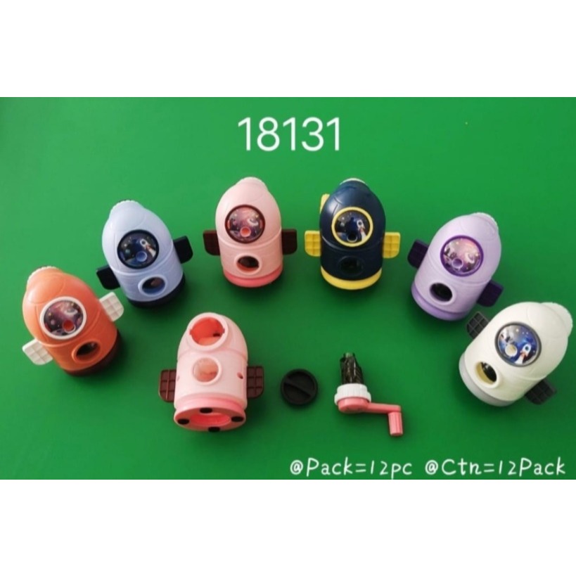 Cute character table sharpener / Rotary sharpener / Astronaut rotary ...