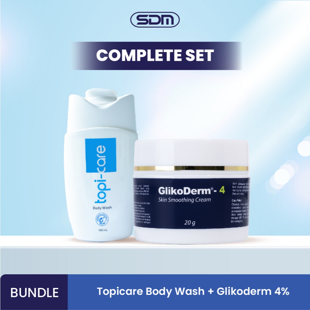 TOPICARE BODY WASH + GLICODERM 4% PACKAGE | Shopee Philippines
