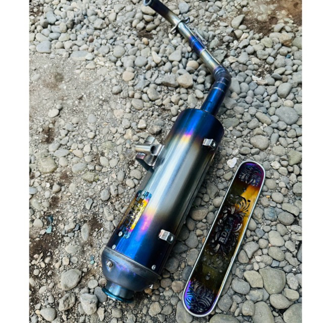 RDM24Pipe Silent Killer Power Pipe Mio Sporty Mio Soulty BEAT Fi Click ...