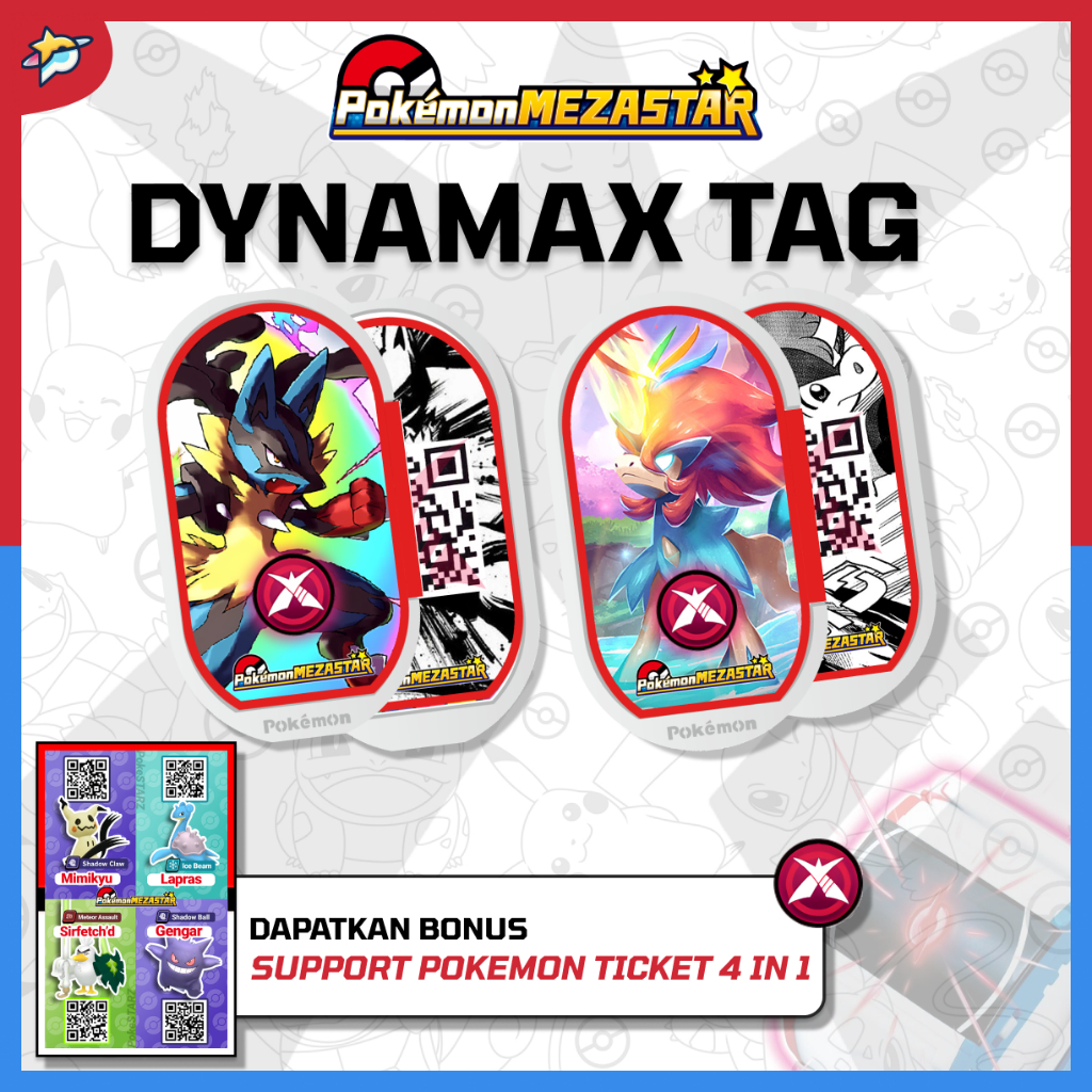 Dynamax Pokemon MezastarTAG [Admax Band Feature] | Shopee Philippines