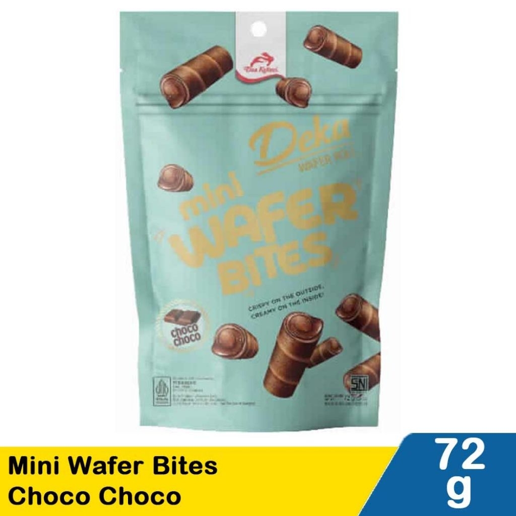 Deka Mini Wafer Bites Choco 72g | Shopee Philippines