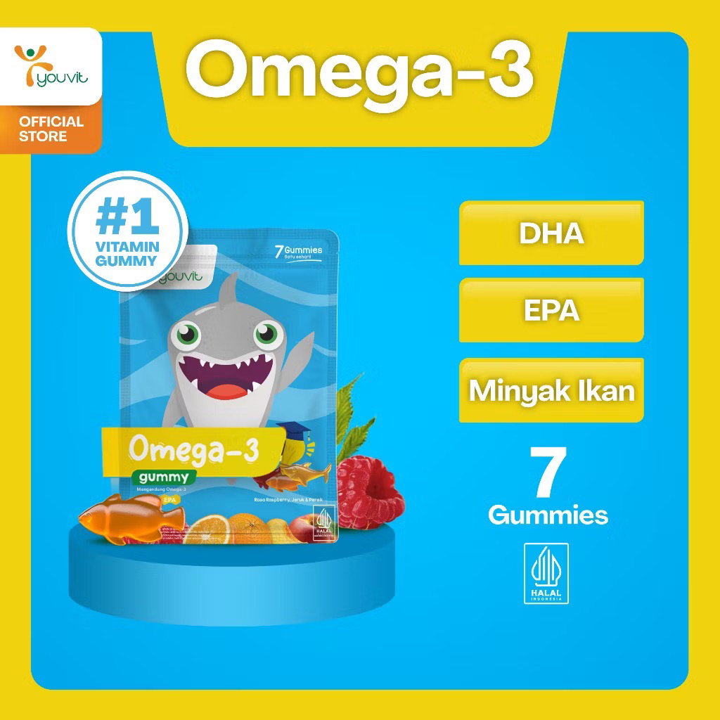 Youvit Omega-3 7pcs Gumies | Shopee Philippines