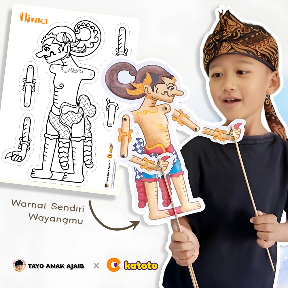 TAYO x KATOTO Paper Puppet DIY Coloring Creative Crafts Educational ...