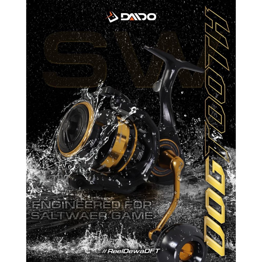 Daido - Reel Dogtooth Saltwater Fishing Durallium 7075 | Shopee Philippines