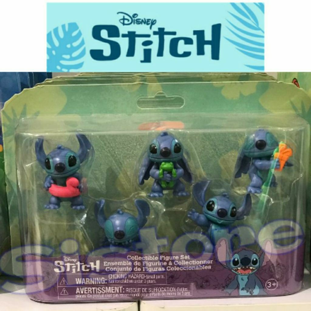 Disney Lilo & Stitch JUST PLAY ORIGINAL Stitch Figure set Toy | Shopee ...