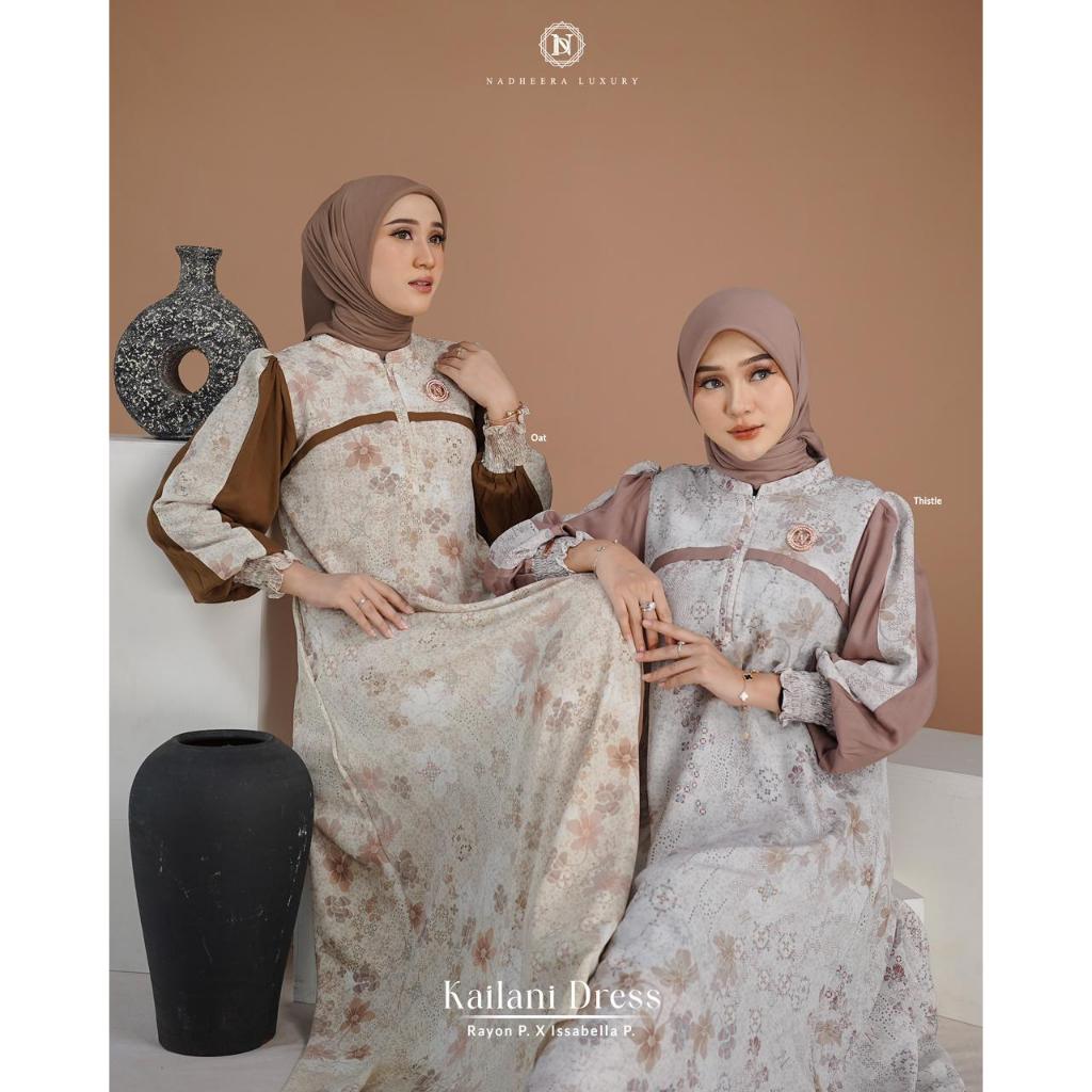 KAINI DRESS BY NADHEERA LUXURY SIMPLE, COMFY, ELEGANT WOMEN'S GAMIS ...