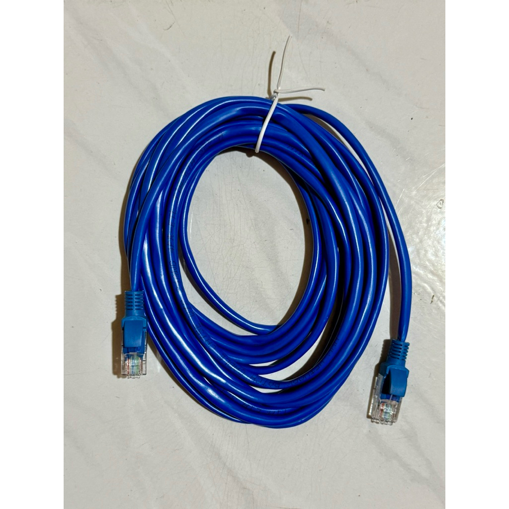 NYK CAT5 LAN CABLE 5 METER LENGTH UTP CABLE PLUS RJ45 CONNECTOR READY ...