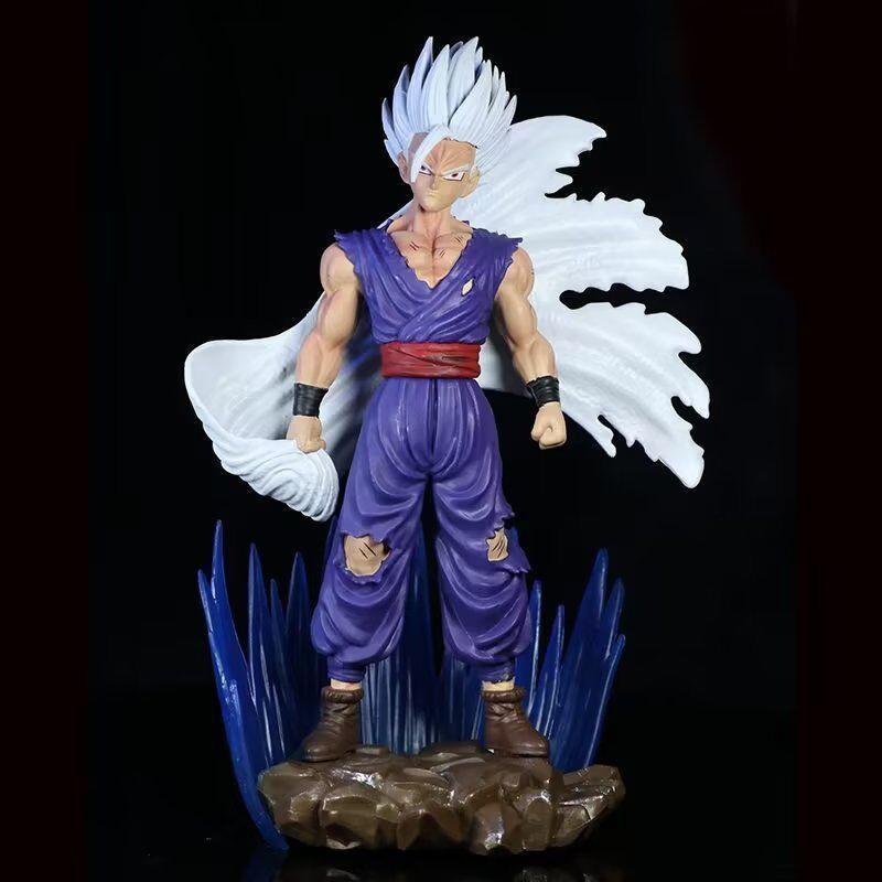 Action Figure Dragon Ball Z Son Gohan Beast Cape Super Saiyan White God ...
