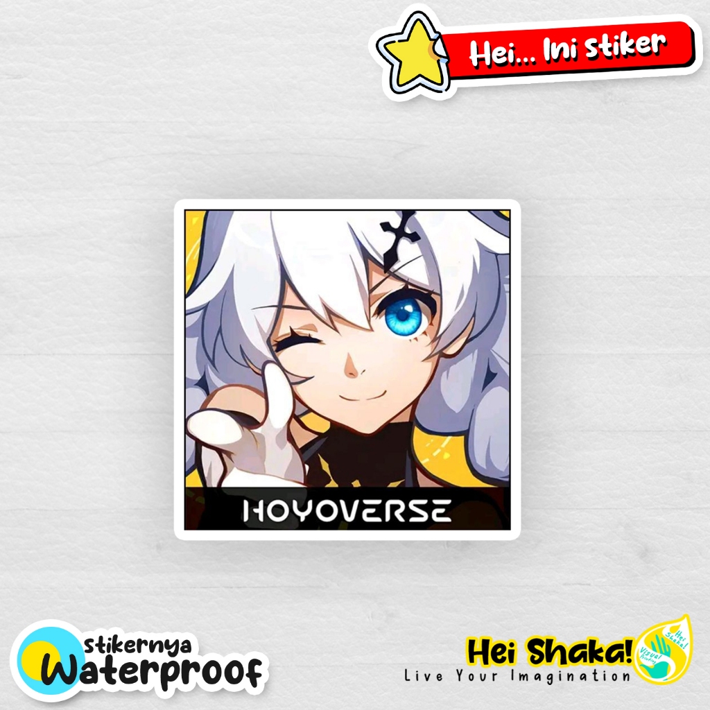 Honkai Impact 3rd Icon Sticker Gamer Gaming Sticker Waterproof Vinyl ...
