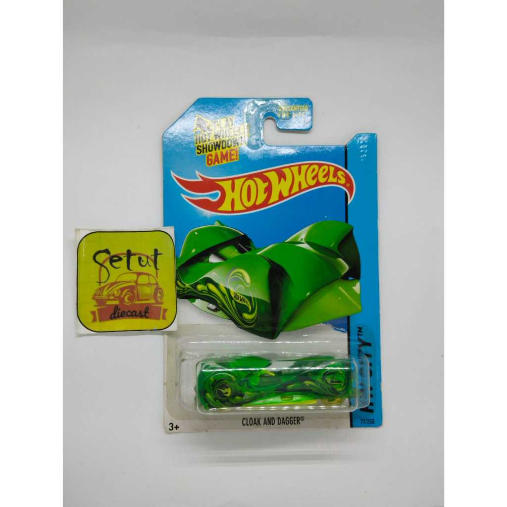 HIJAU HOT WHEELS HOTWHEELS TH REG CLOG AND DAGGER TH REG GREEN GREEN ...