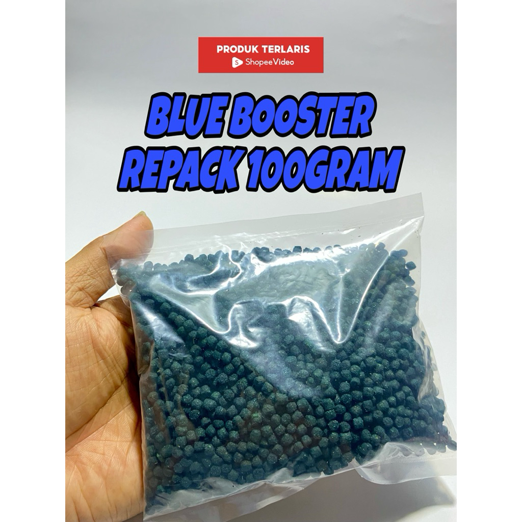 BLUE BOOSTER 100gram - Blue Booster Pellets repack 100gram - Quality ...