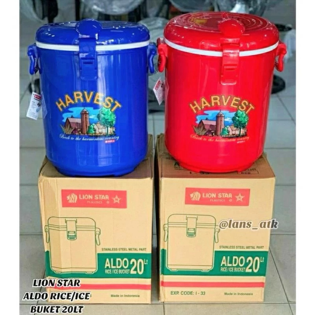 TERMOS RICE thermos ALDO 20 LITER LION STAR RICE BUCKET/ harvest/ Aldo ...