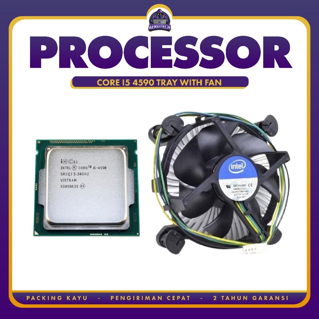 Intel Core i5 4590 + Fan 3.3Ghz - Cache 6MB Socket LGA 1150 - Haswell ...