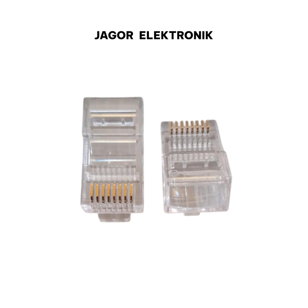 45 LAN RJ Socket/Connector, 30 pcs | Shopee Philippines