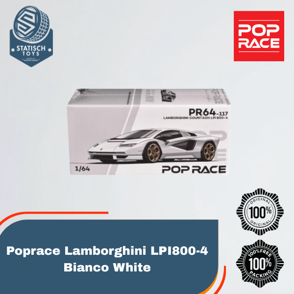 Poprace Lamborghini Countach LPI 800-4 White PR64-117 No 117 Poprace ...