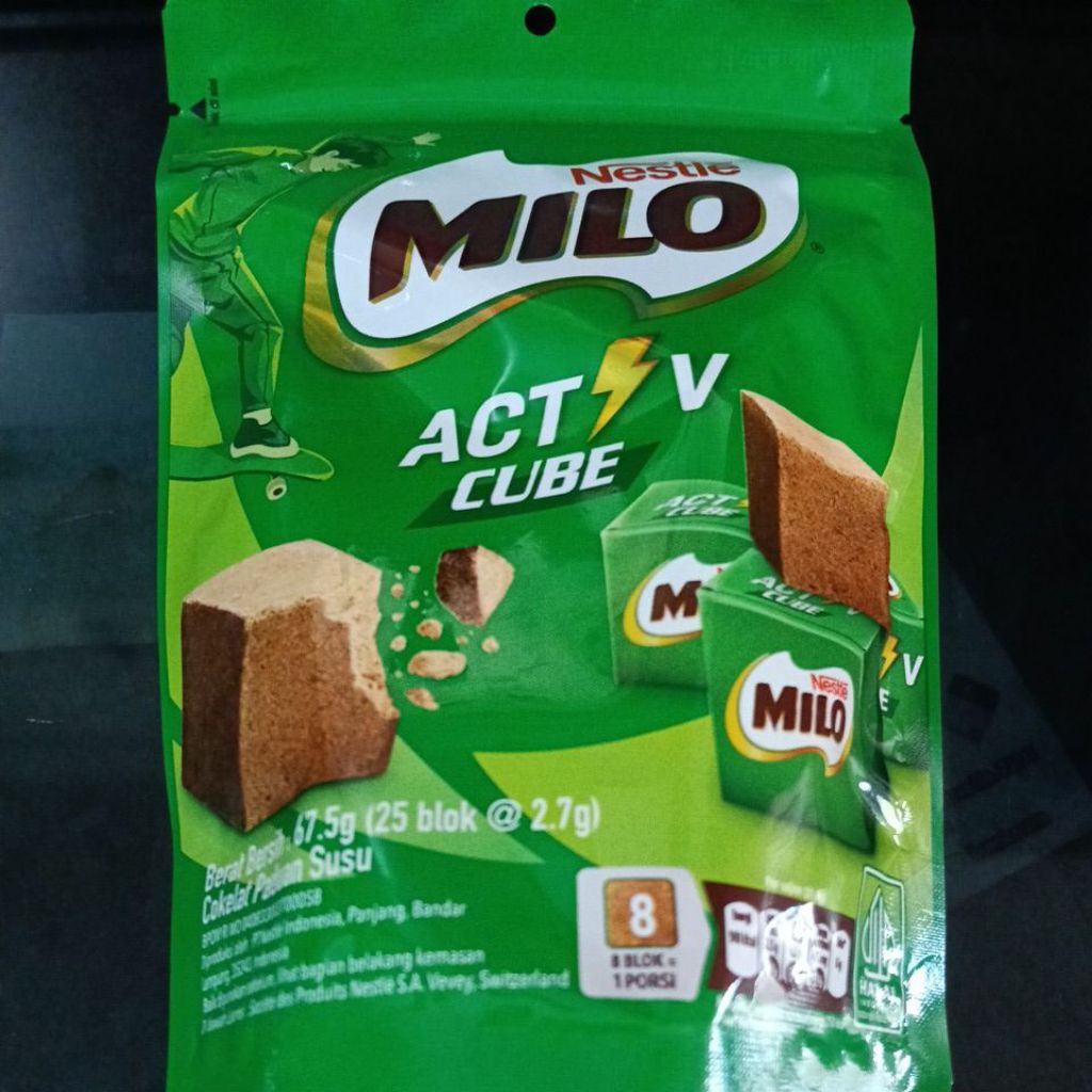 Nestle Milo Active Cube contains 25 blocks | Shopee Philippines
