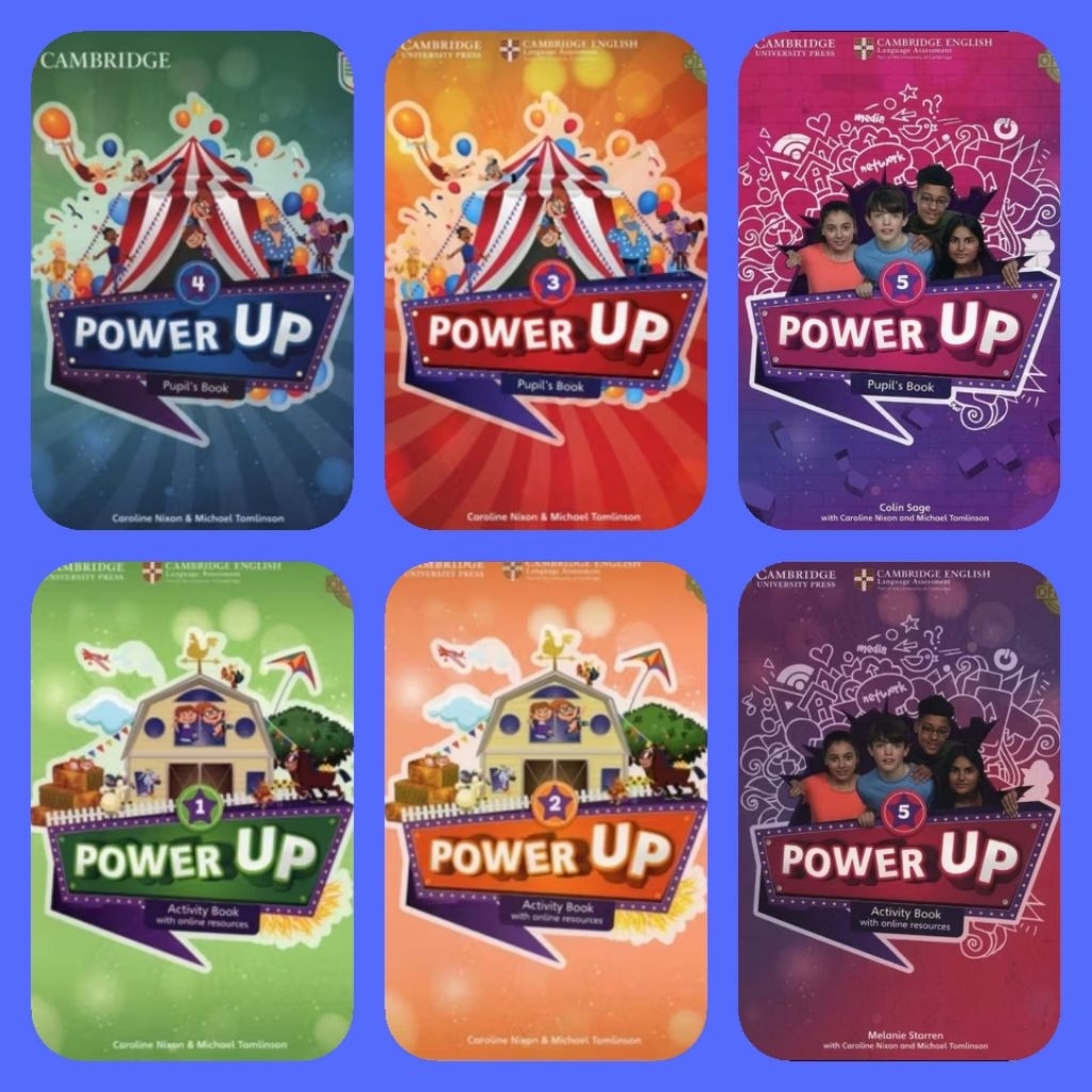 Power Up Activity Book1 2 3 4 5 6 / Full Color | Shopee Philippines