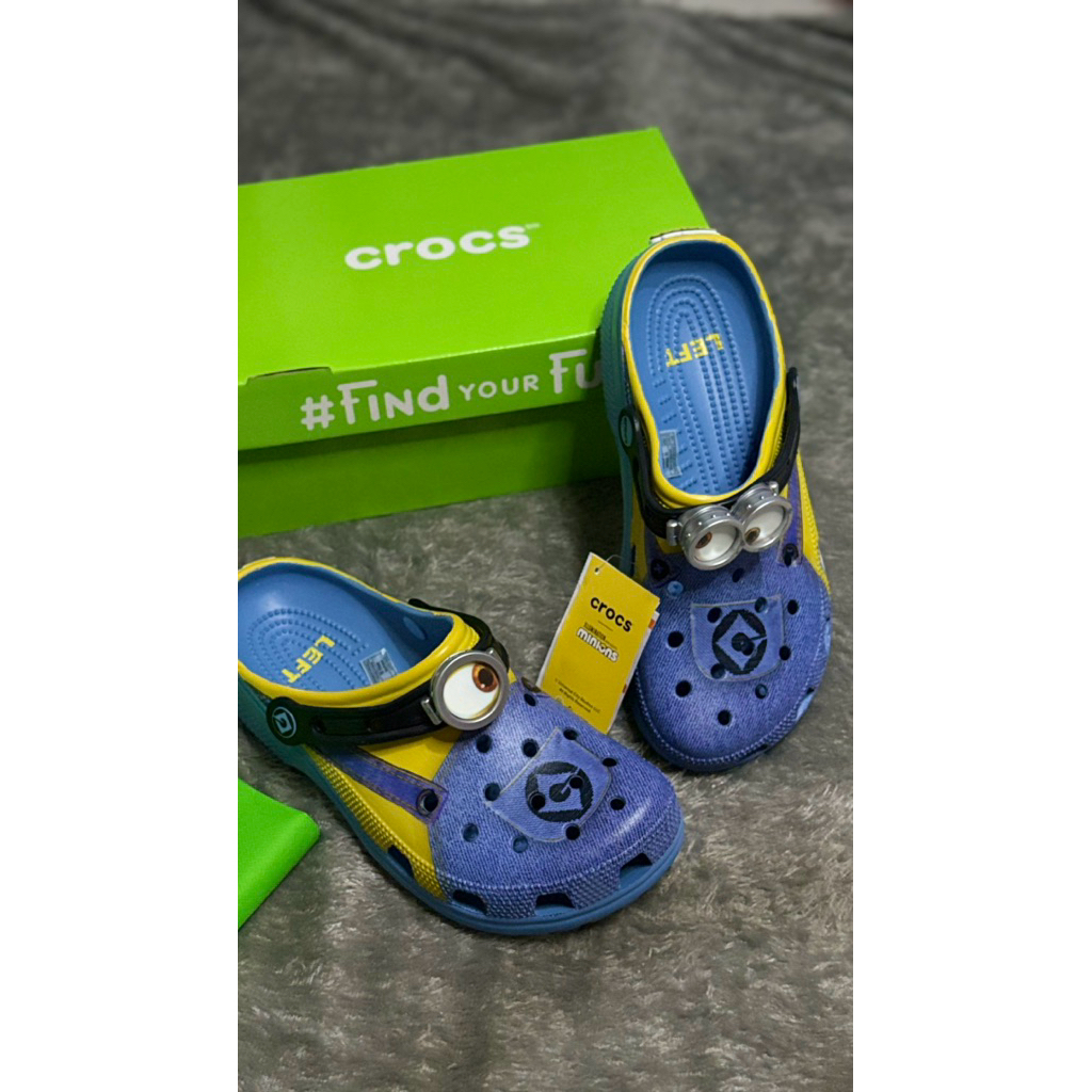 Crocs X Minion Clog Adult UNISEX | Shopee Philippines