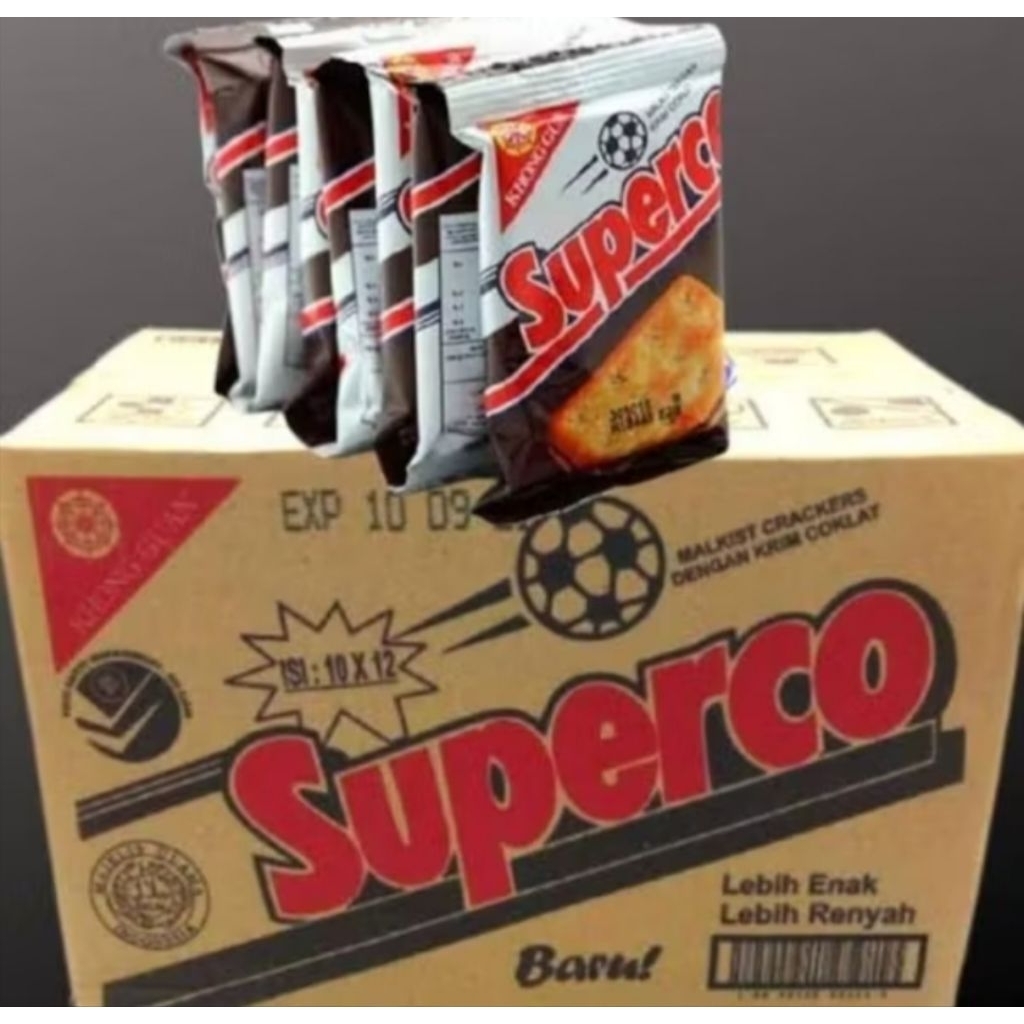 1 Box contains 12 packs - khong guan crackers malkist superco 18gr ...