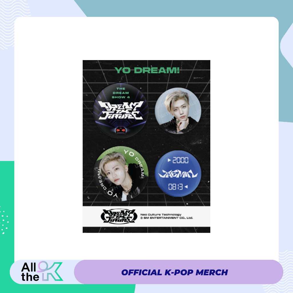 NCT DREAM - PIN BUTTON SET / 2025 NCT DREAM TOUR [THE DREAM SHOW 4 ...