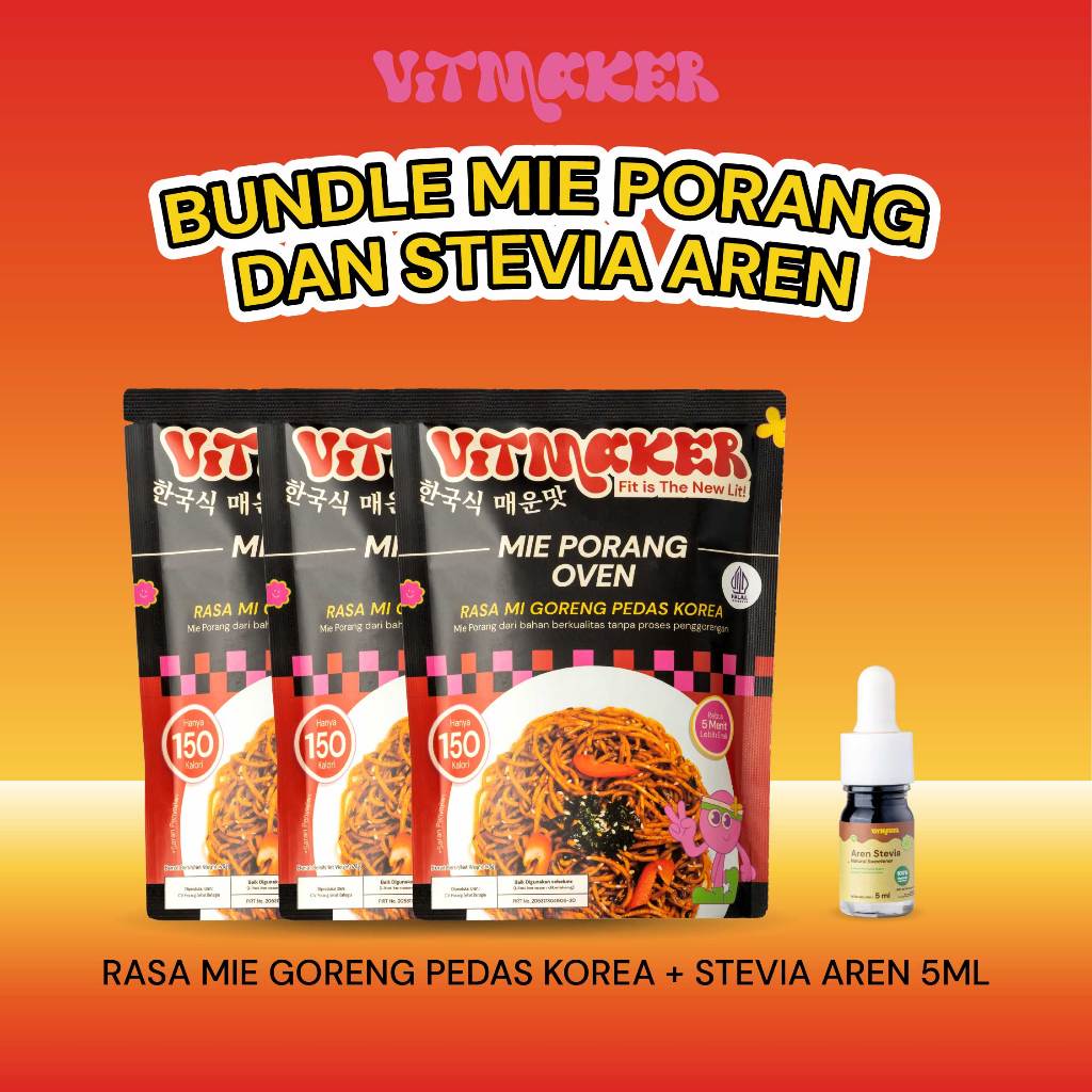 [BUNDLE STEVIA AREN KOREA] Vitmaker Liquid Aren Stevia Natural ...