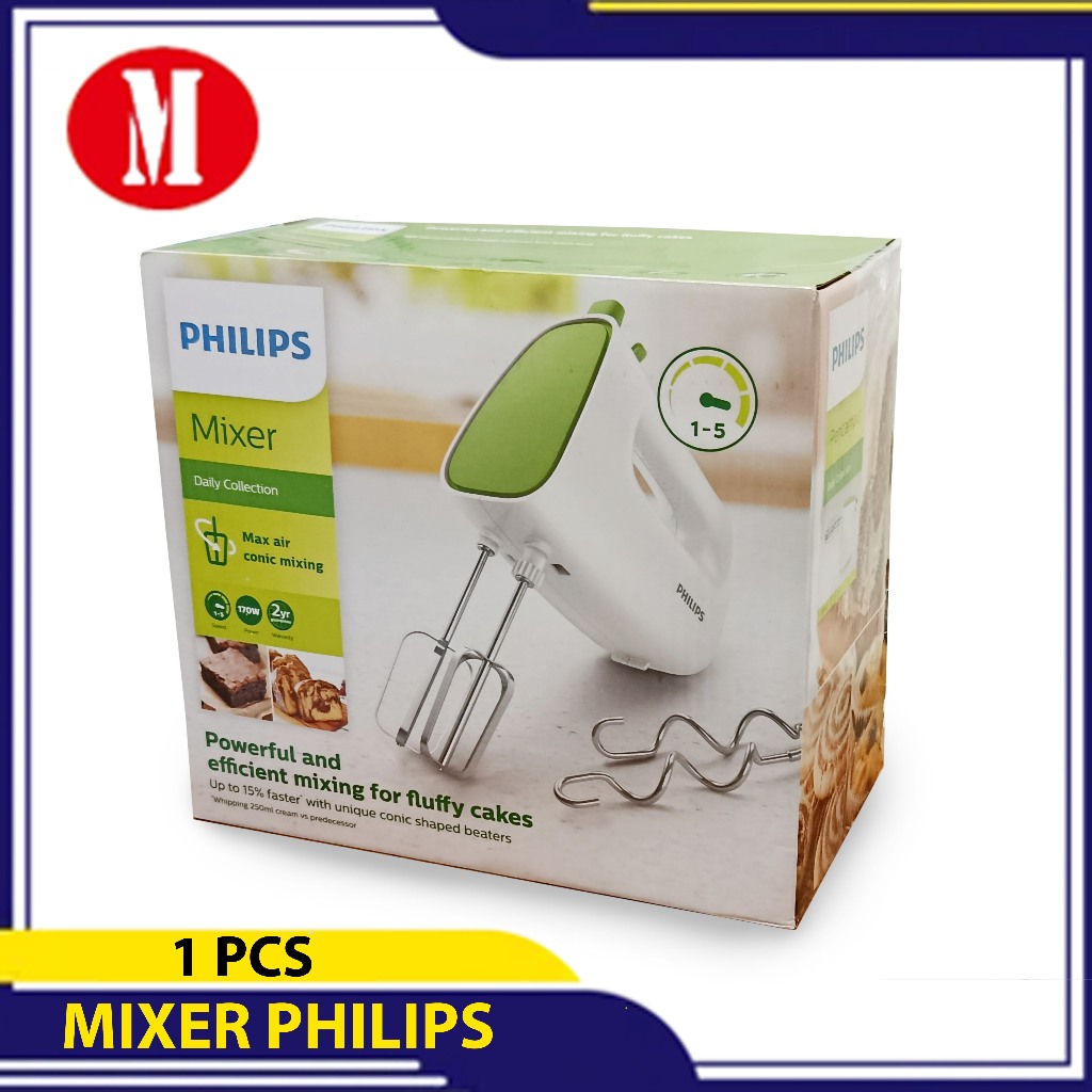 PHILIPS HAND MIXER TYPE - HR-1552 5 FUNCTIONS | Shopee Philippines