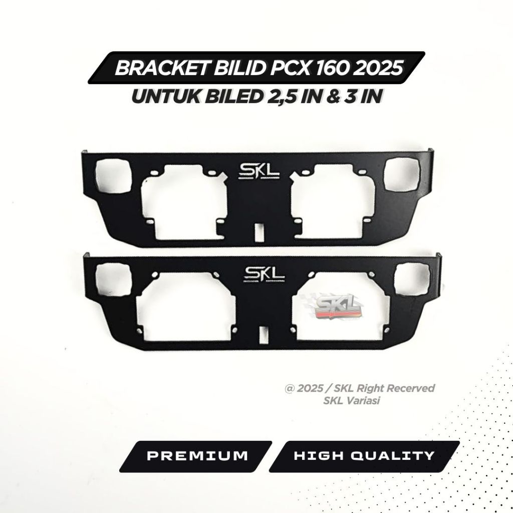 PCX 160 New 2025 3mm BILED Bracket for 2.5 inch and 3 inch biled IRON | Shopee Philippines